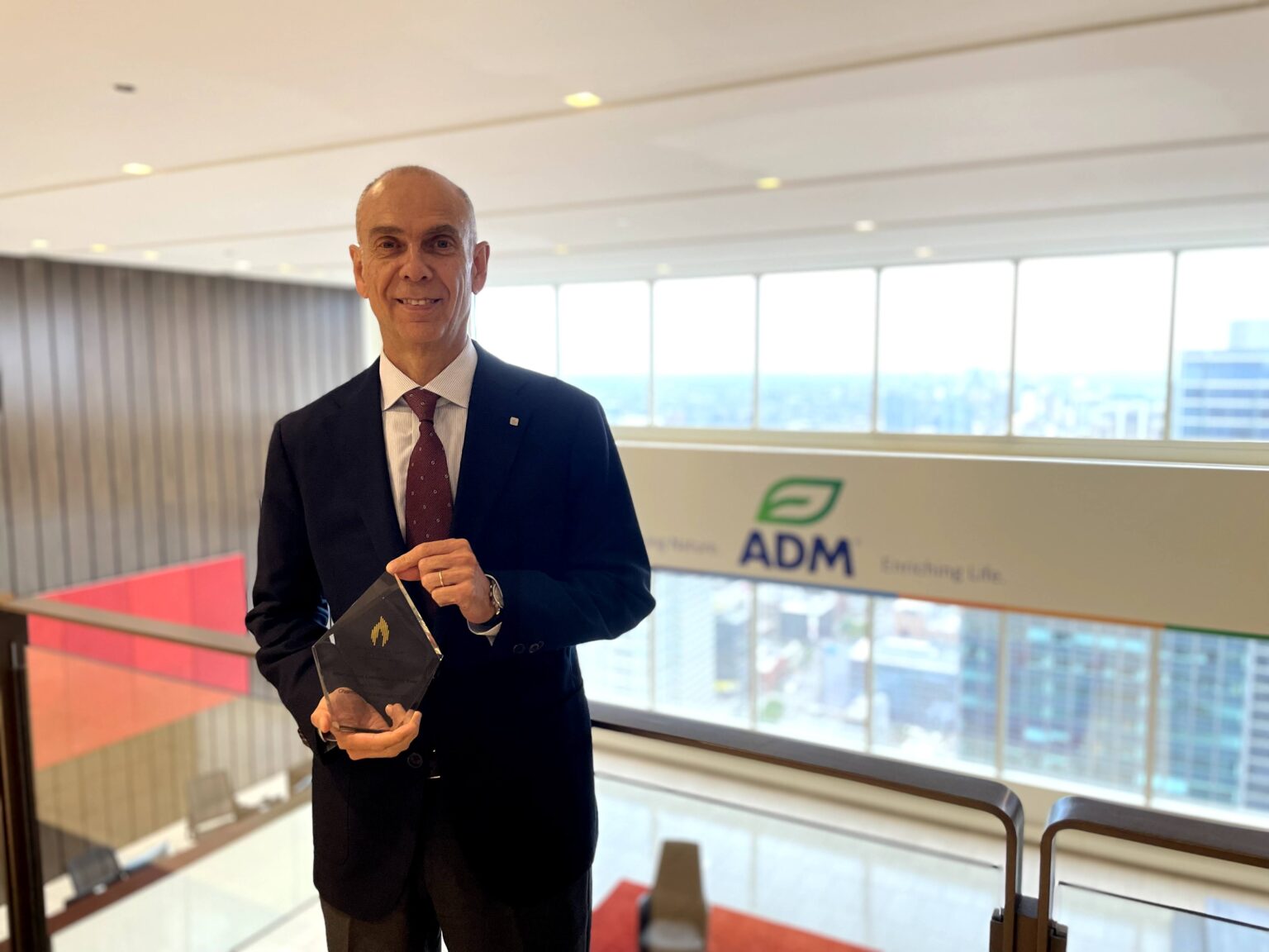 Congrats to ADM CEO Juan Luciano - ADM Investor Services