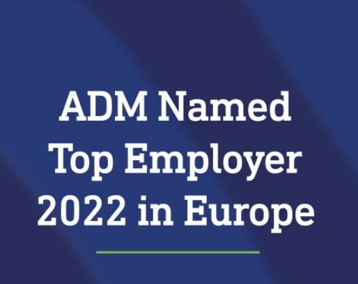 ADM Recognized as Top Employer Europe 2022 - ADM Investor Services