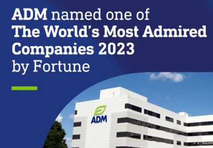ADM Named to FORTUNE Magazine’s Most Admired Company List - ADM ...