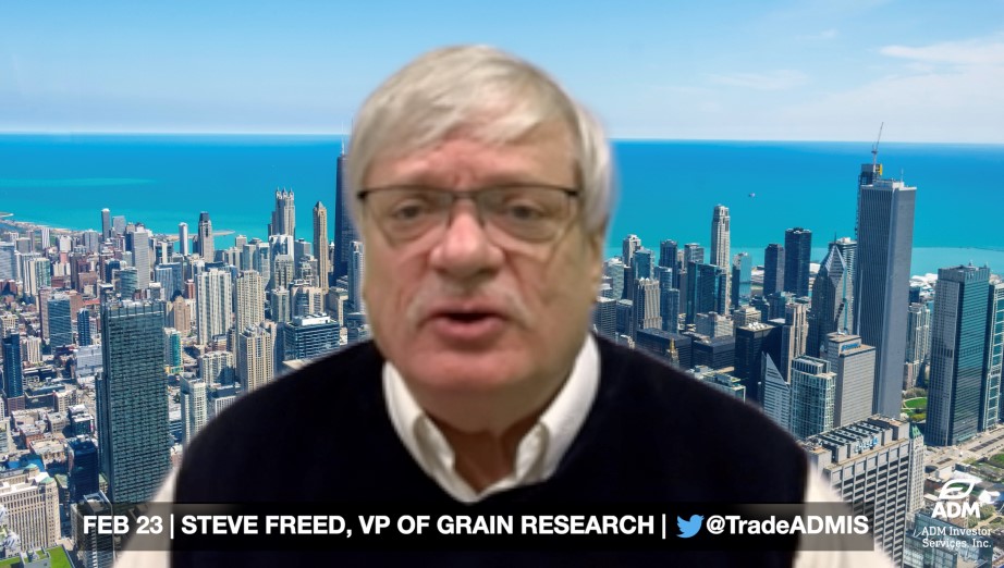 First Day of USDA Outlook Conference - ADM Investor Services