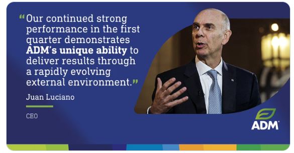 ADM Reports Strong Q1 2023 Earnings - ADM Investor Services