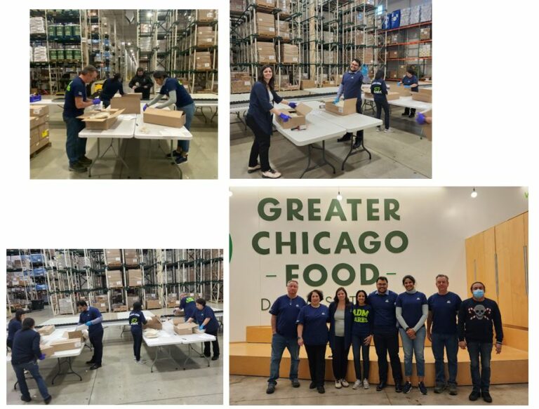 ADM Cares Chicago Volunteers at GCFD - ADM Investor Services